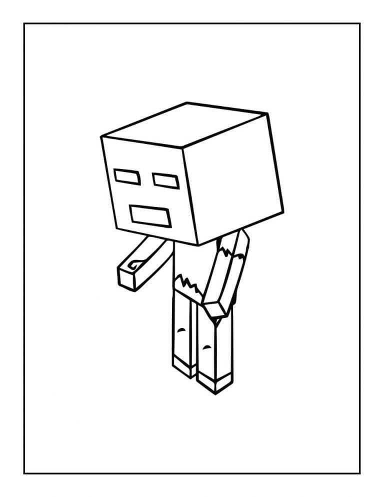 Free Minecraft Coloring Pages for Download (PDF) - VerbNow