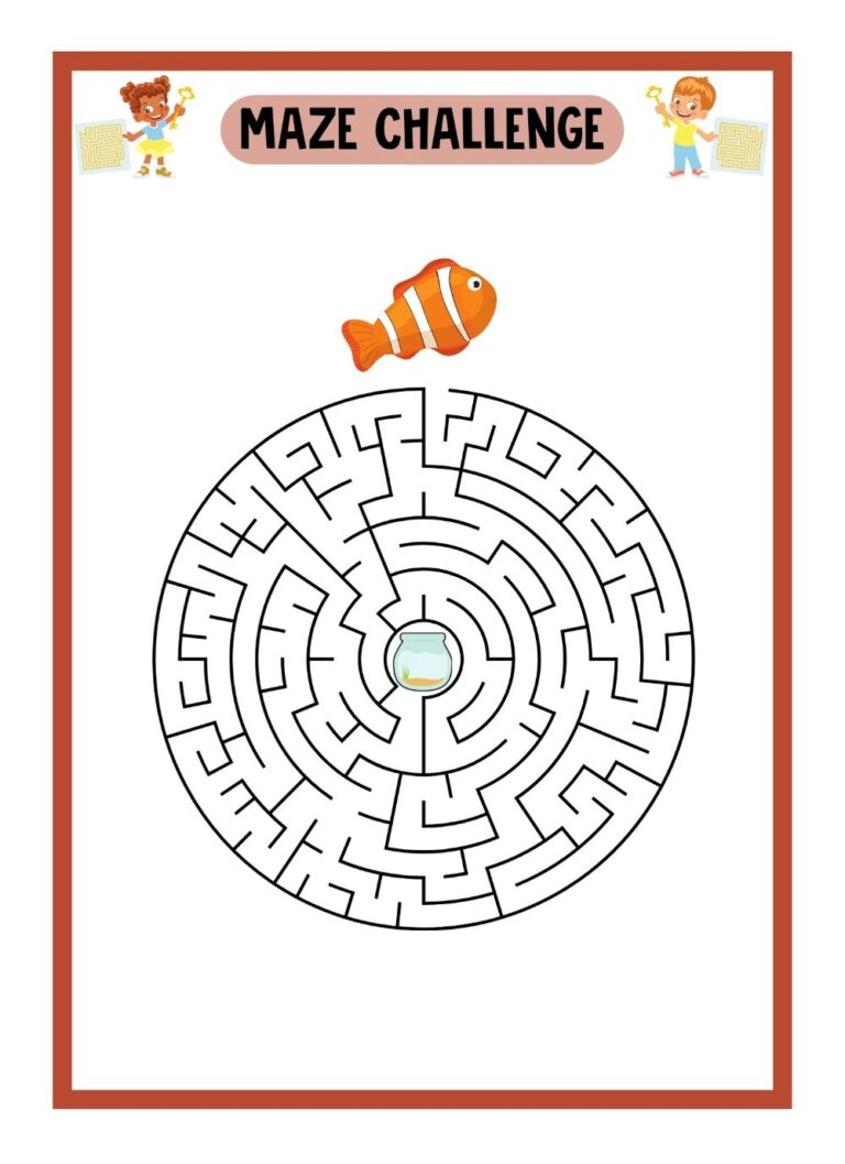 Free MAZE Puzzles for Download (Printable PDF)