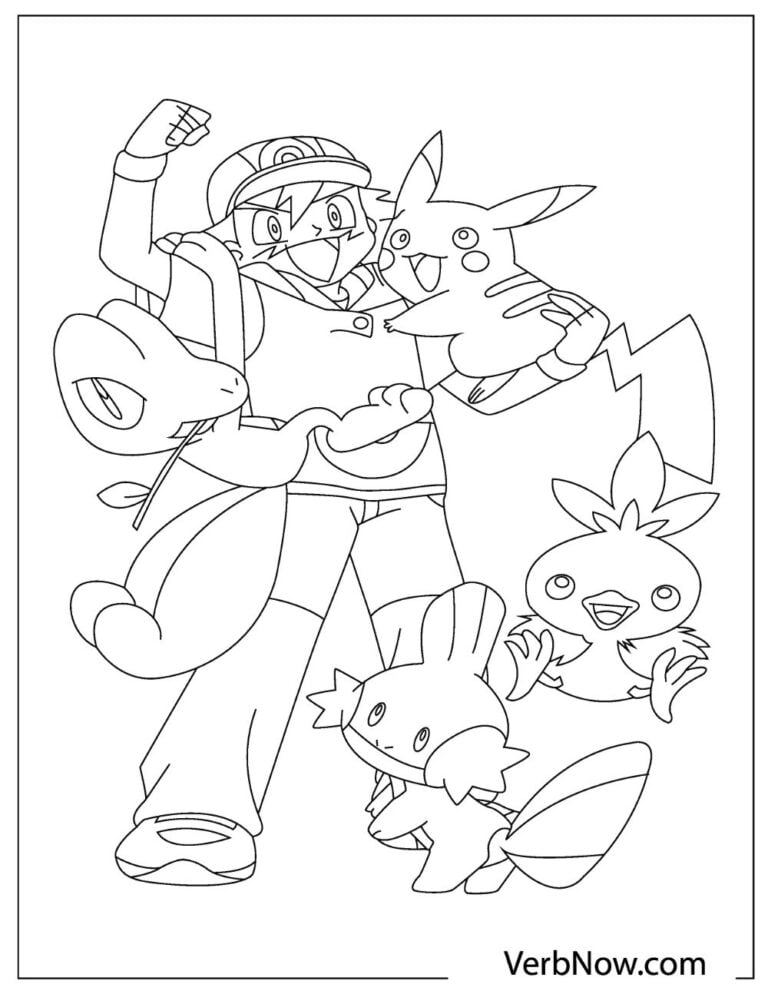 42 Free Pokemon Coloring Pages (Printable PDF)