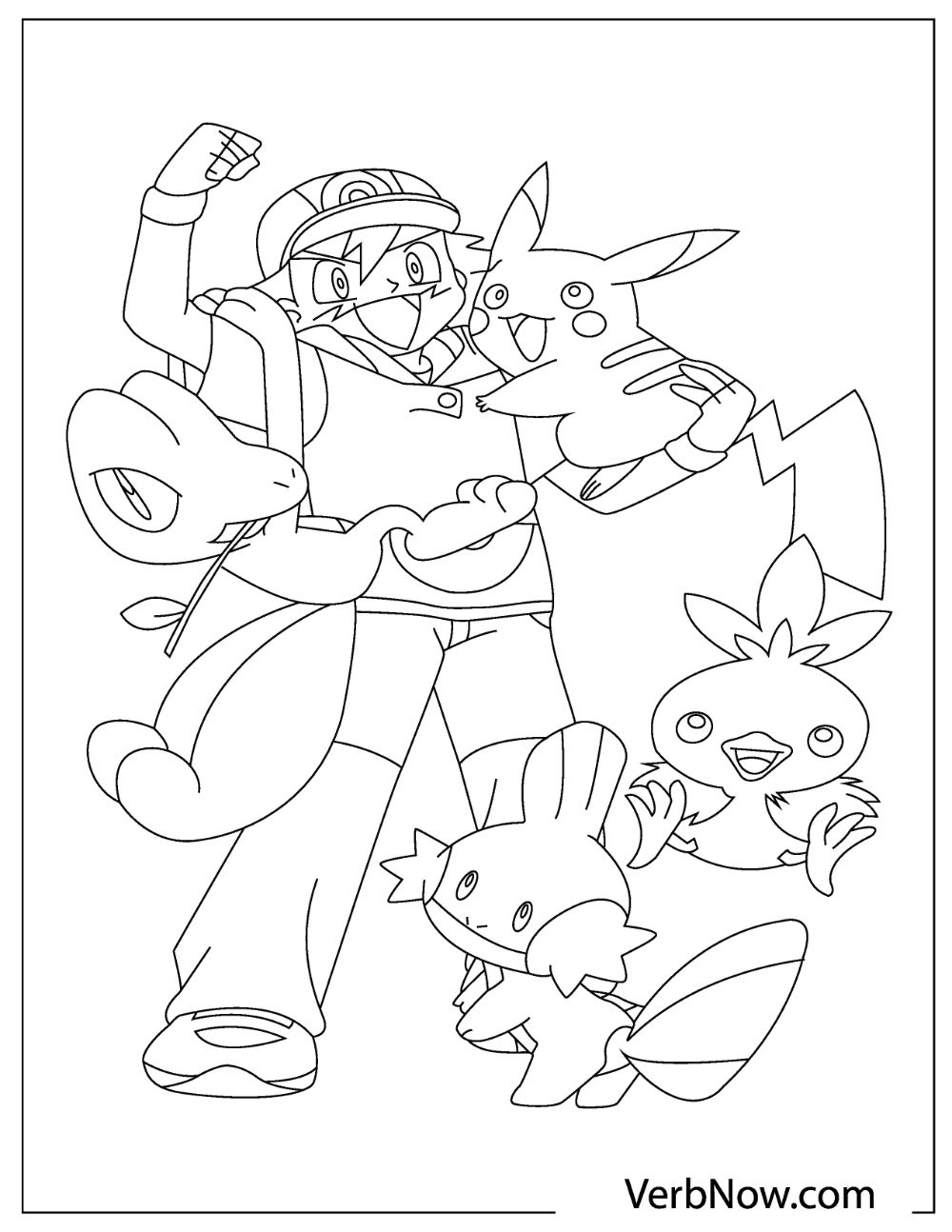 Pokemon Images Coloring Pages