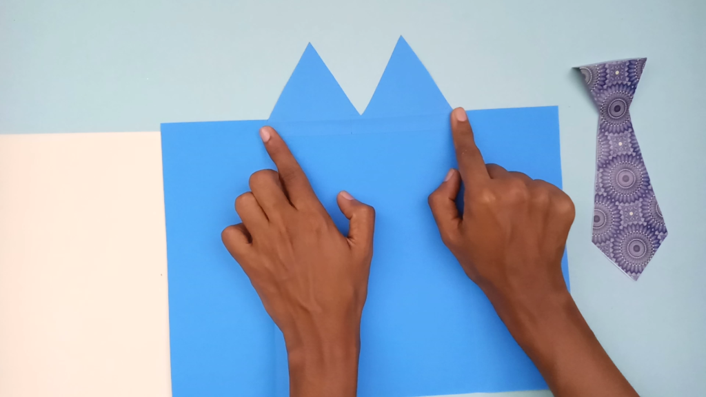 Easy "Tie" Fathers Day Card Craft (for Kids)