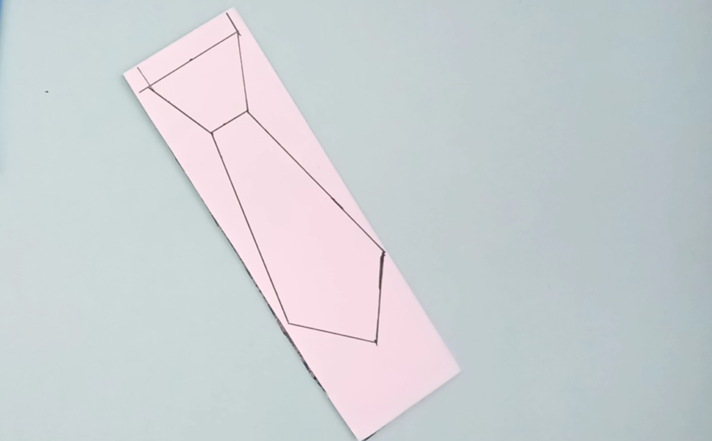 Easy "Tie" Fathers Day Card Craft (for Kids)