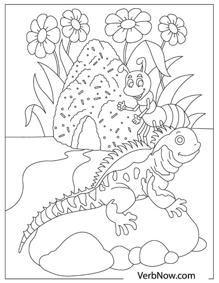 Reptile & Amphibian Coloring Pages - VerbNow