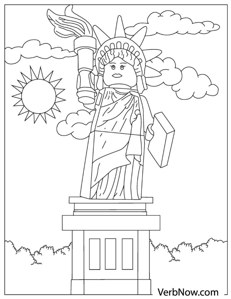 Free LEGO Coloring Pages for Download (Printable PDF)