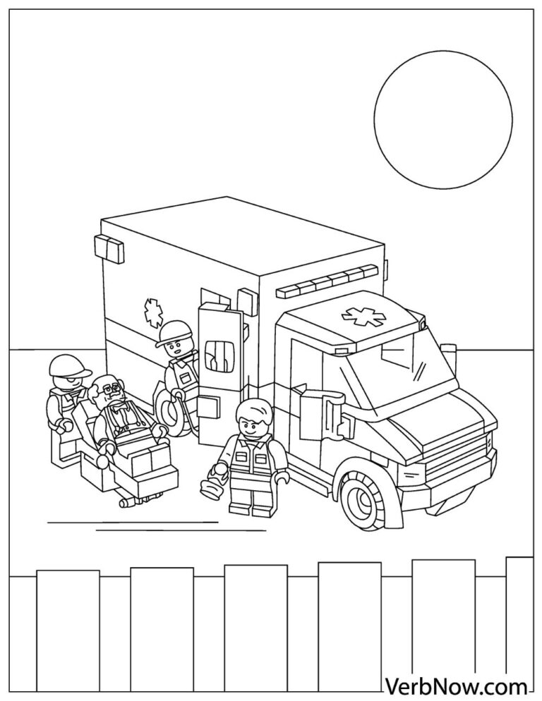 Free LEGO Coloring Pages for Download (Printable PDF)