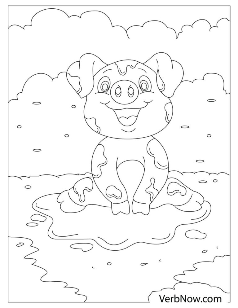 Free PIG Coloring Pages for Download (Printable PDF)