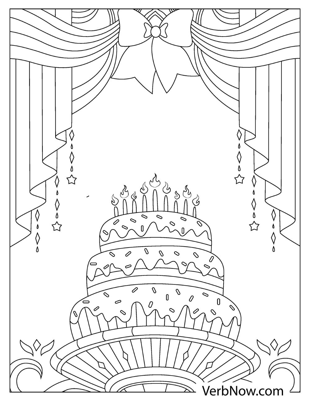 Coloring Pages For Birthdays