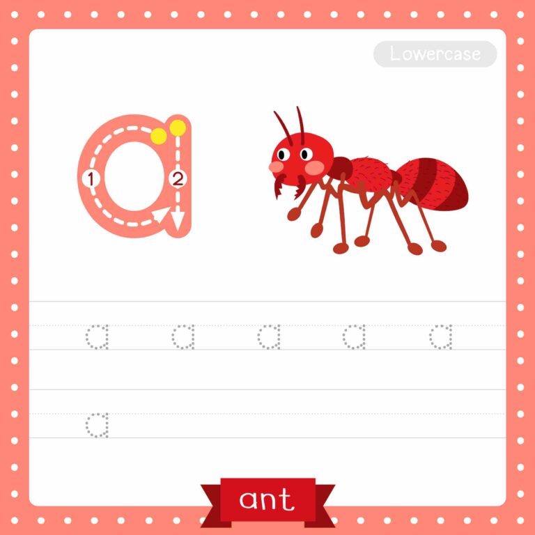 Free Letter A Coloring Worksheets for Download (Printable PDF) - VerbNow