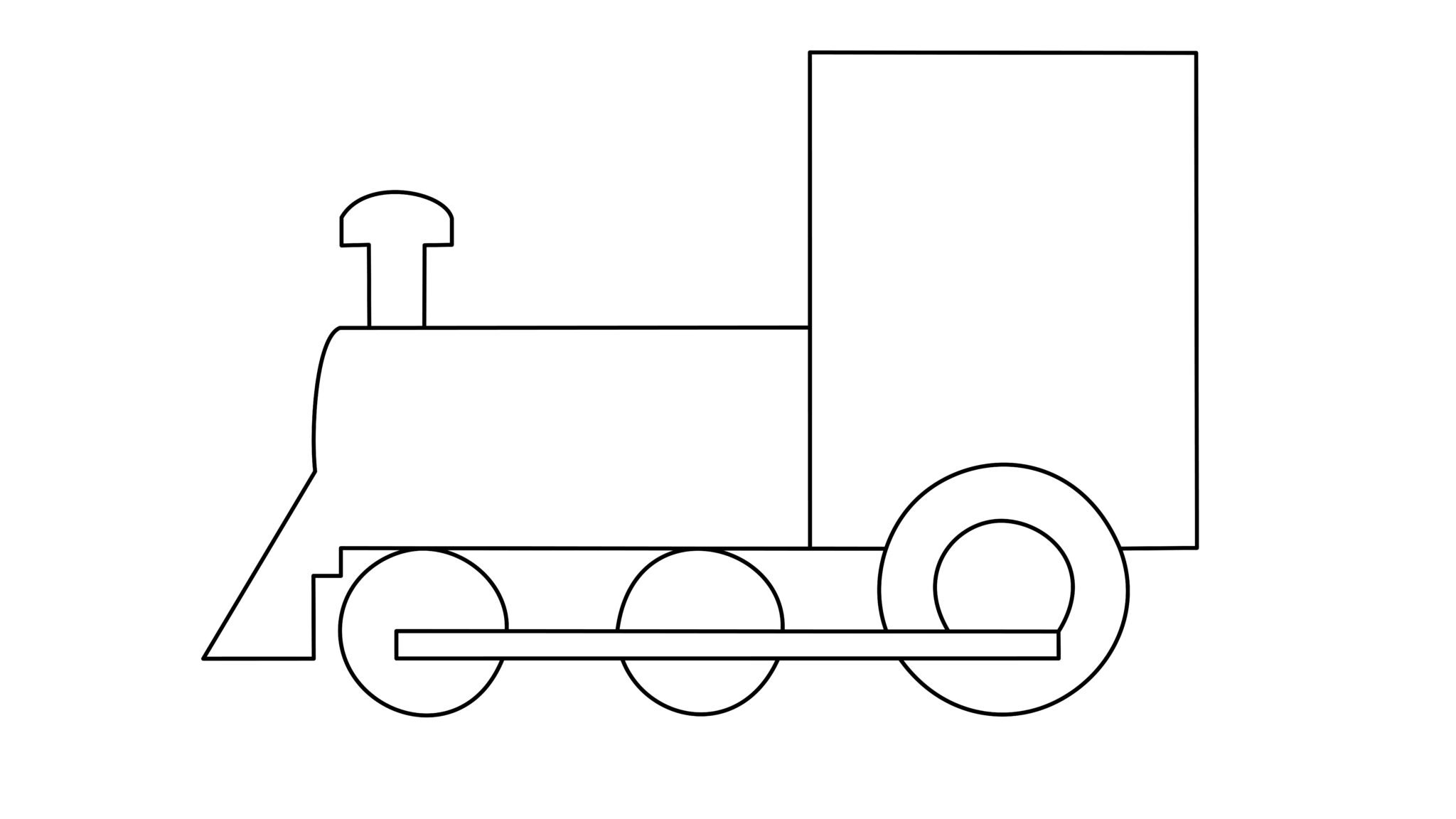 How to Draw a Train in 6 Easy Steps (for Kids)