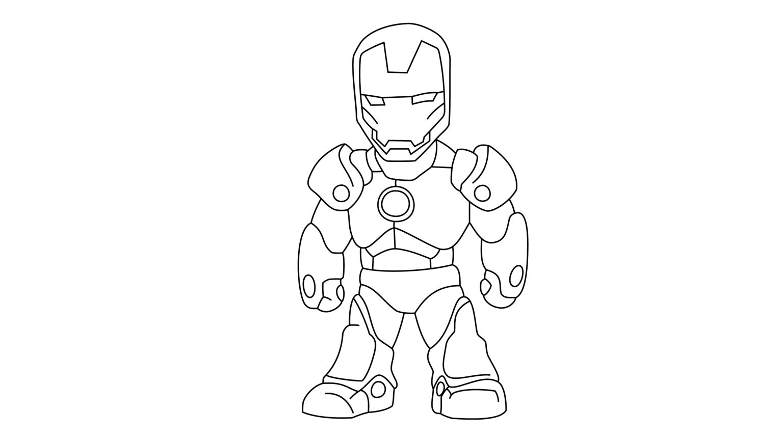 How to Draw Iron Man in 12 Easy Steps (for Kids)