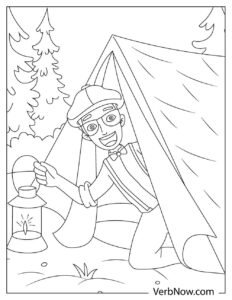 Free BLIPPI Coloring Pages for Download (Printable PDF)