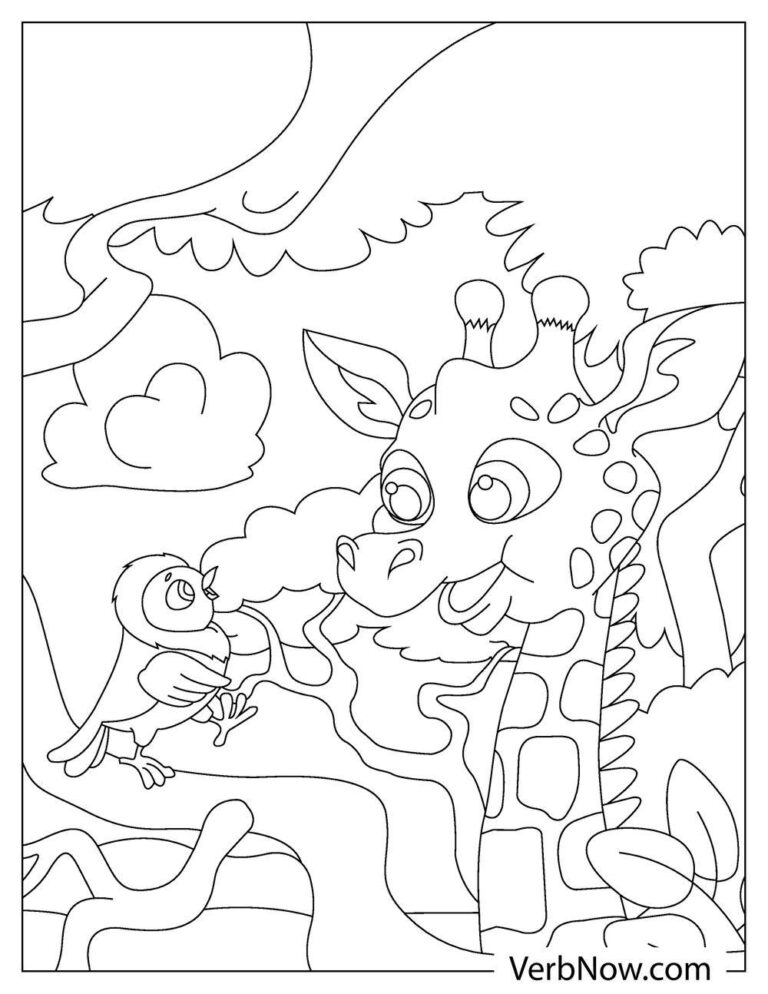 Free CUTE ANIMALS Coloring Pages & Book for Download (Printable PDF ...