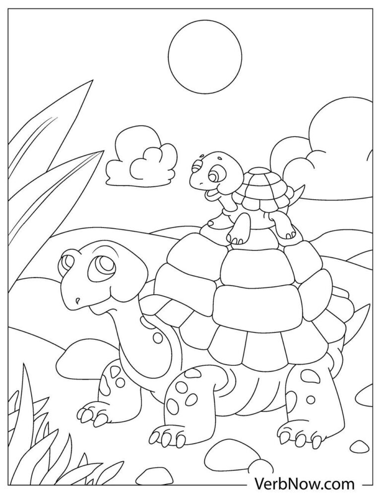 Free CUTE ANIMALS Coloring Pages & Book for Download (Printable PDF ...