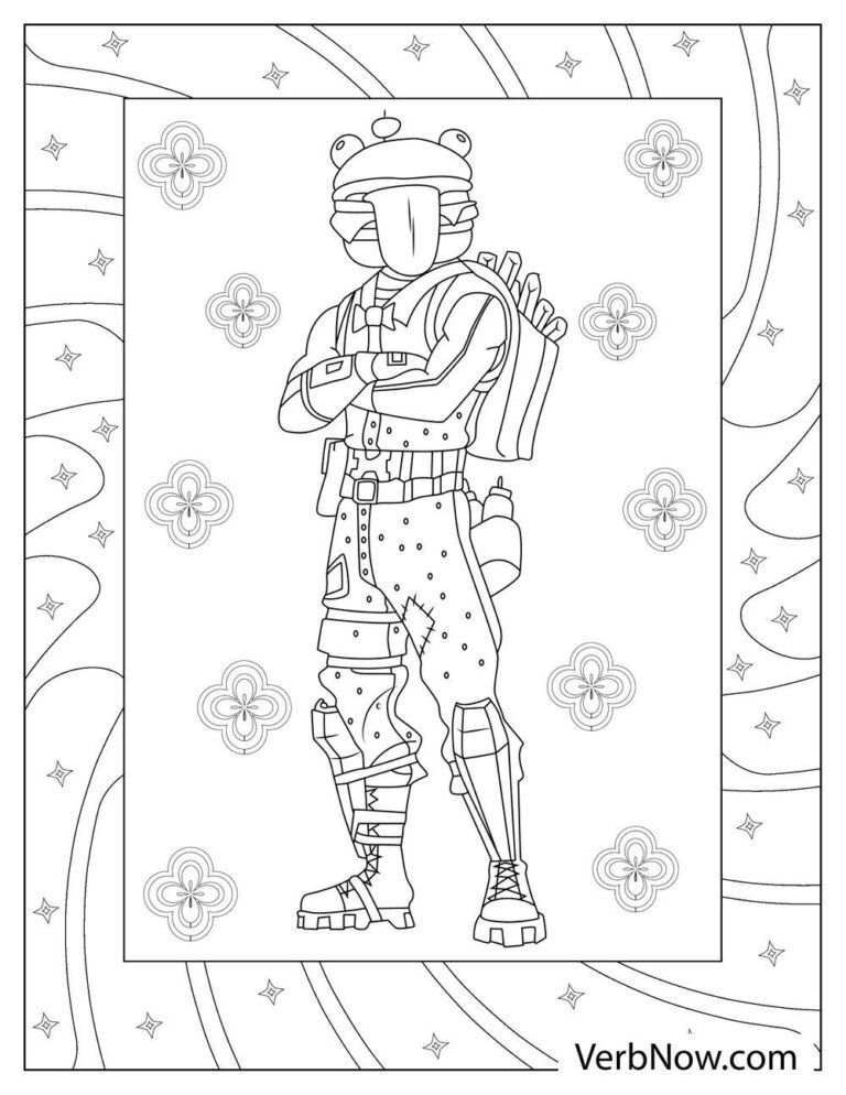 Free FORTNITE Coloring Pages for Download (Printable PDF)