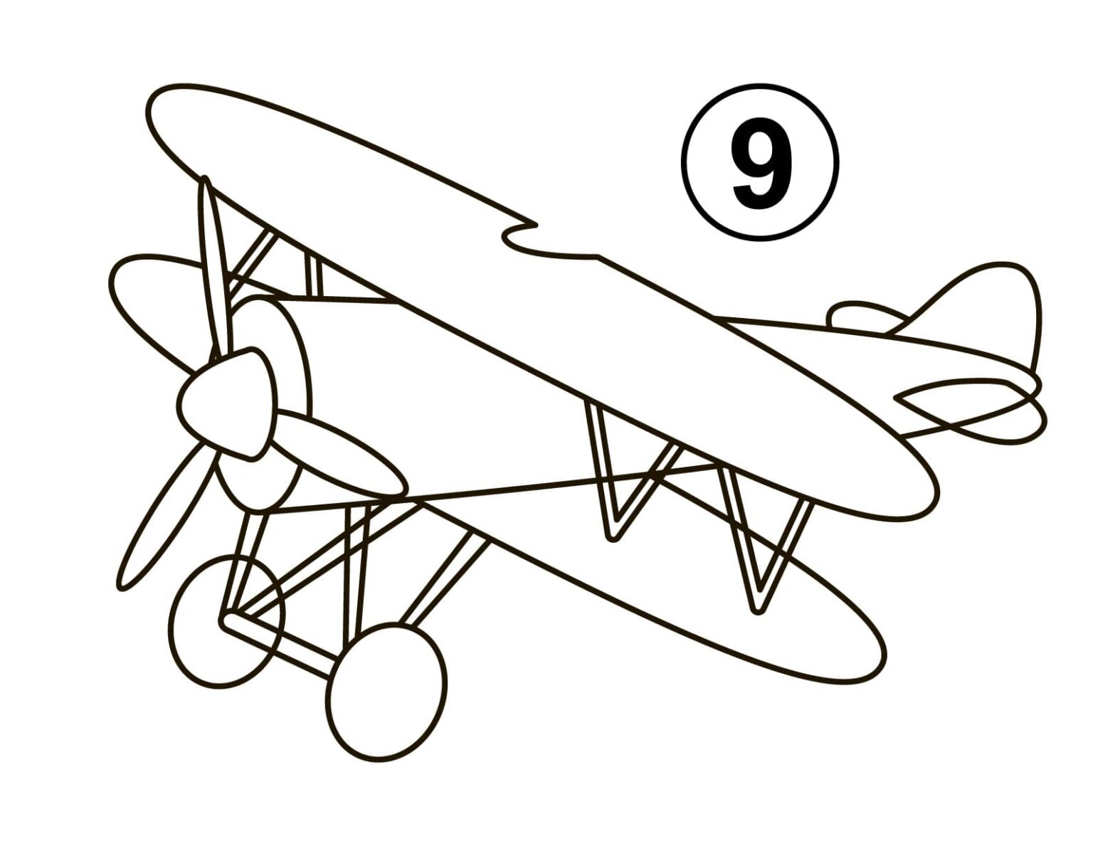 How to Draw a Biplane in 11 Easy Steps
