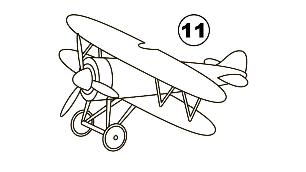 How to Draw a Biplane in 11 Easy Steps - VerbNow