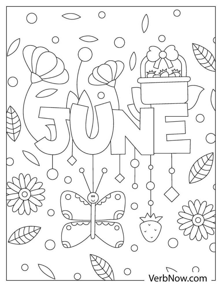 Free JUNE Coloring Pages For Download Printable PDF VerbNow Free JUNE Coloring Pages For Download Printable PDF VerbNow