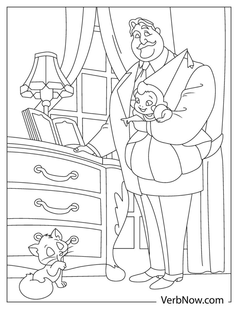 Free TIANA Coloring Pages for Download (Printable PDF)