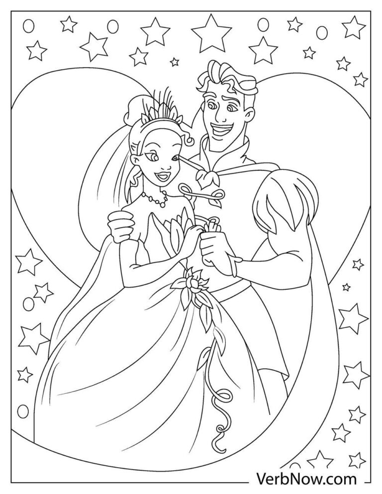 Free TIANA Coloring Pages for Download (Printable PDF)