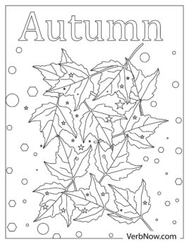 Free AUTUMN Coloring Pages for Download (Printable PDF)