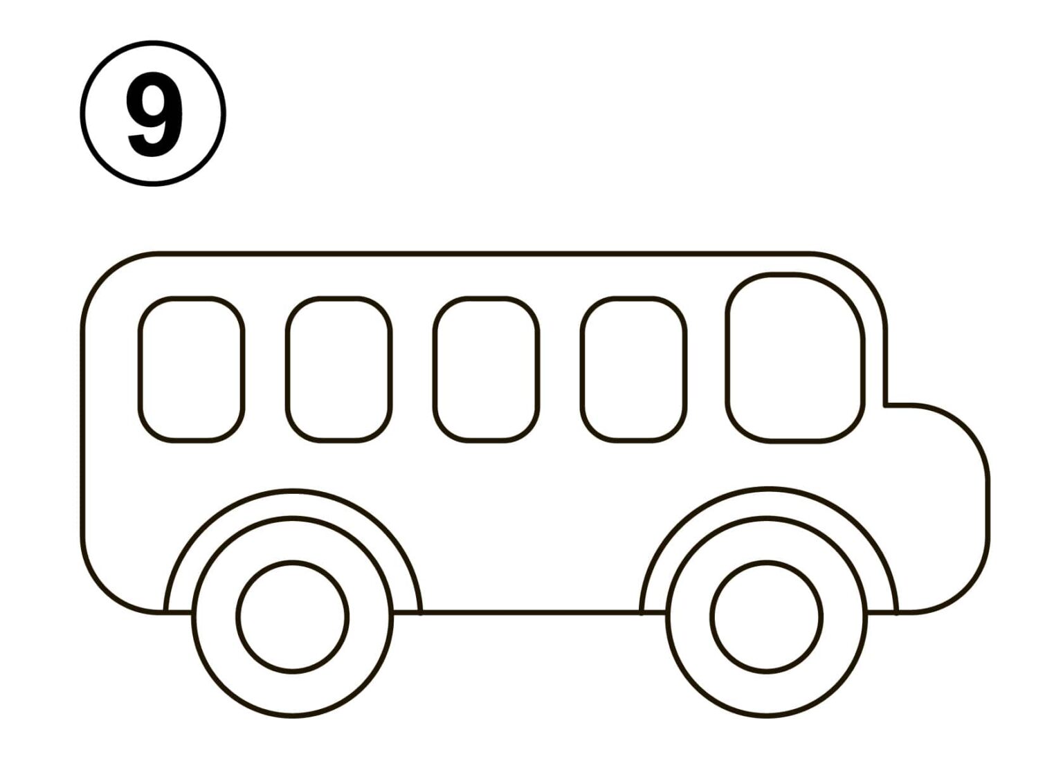 How to Draw a Bus in 12 Easy Steps