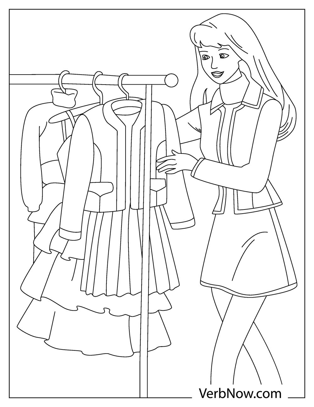 8200 Coloring Pages Dress Free Coloring Pages Printable