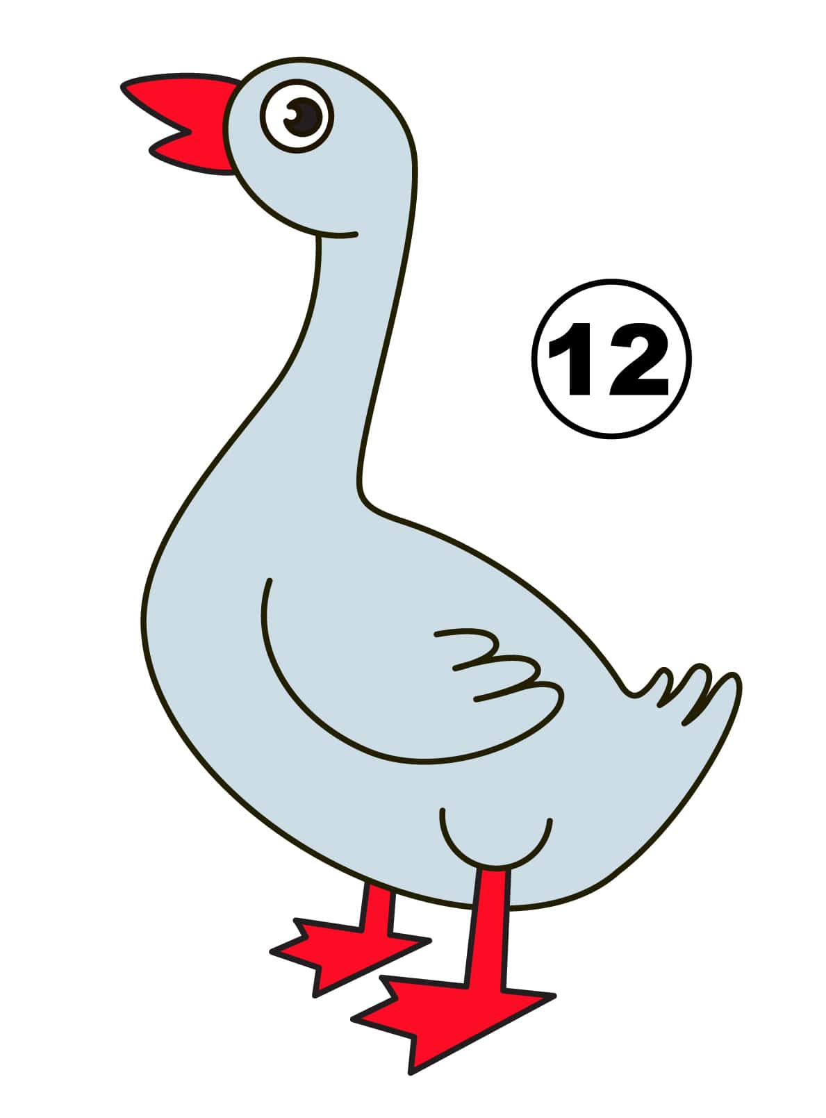 How to Draw a Goose in 12 Simple Steps - VerbNow