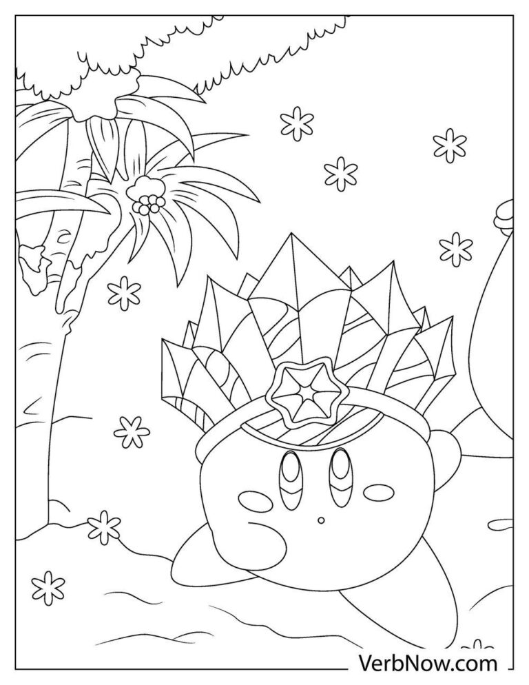 Free KIRBY Coloring Pages for Download (Printable PDF)