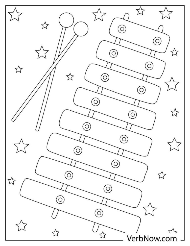 Free MUSIC NOTES Coloring Pages & Book for Download (Printable PDF ...