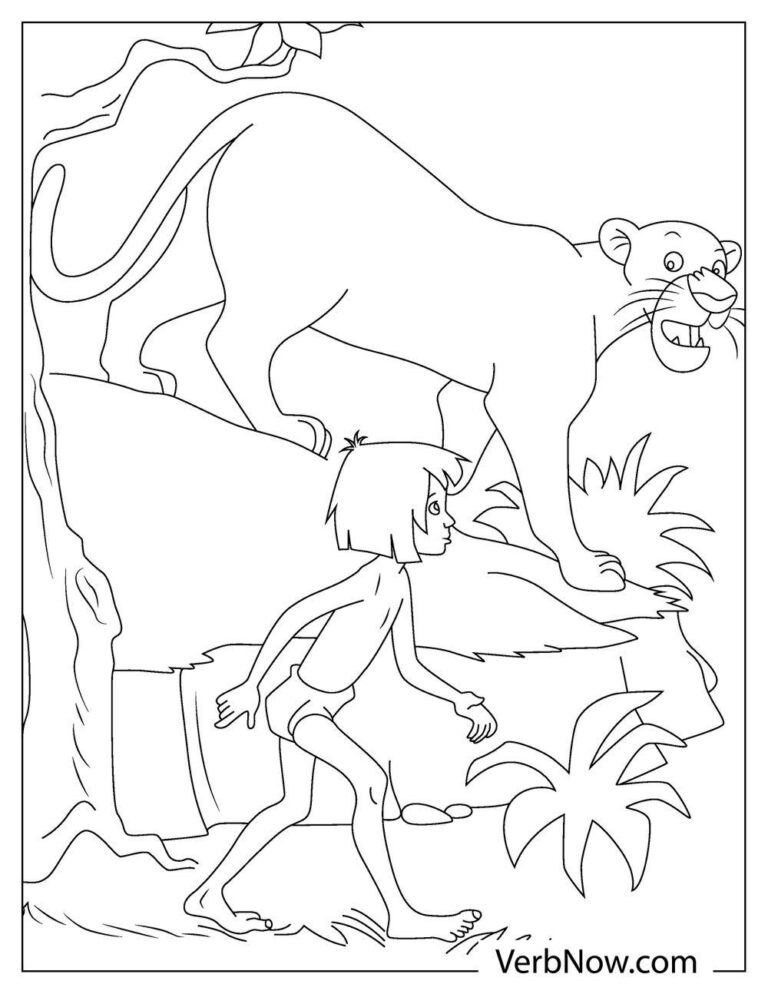 Free PANTHER Coloring Pages for Download (Printable PDF)