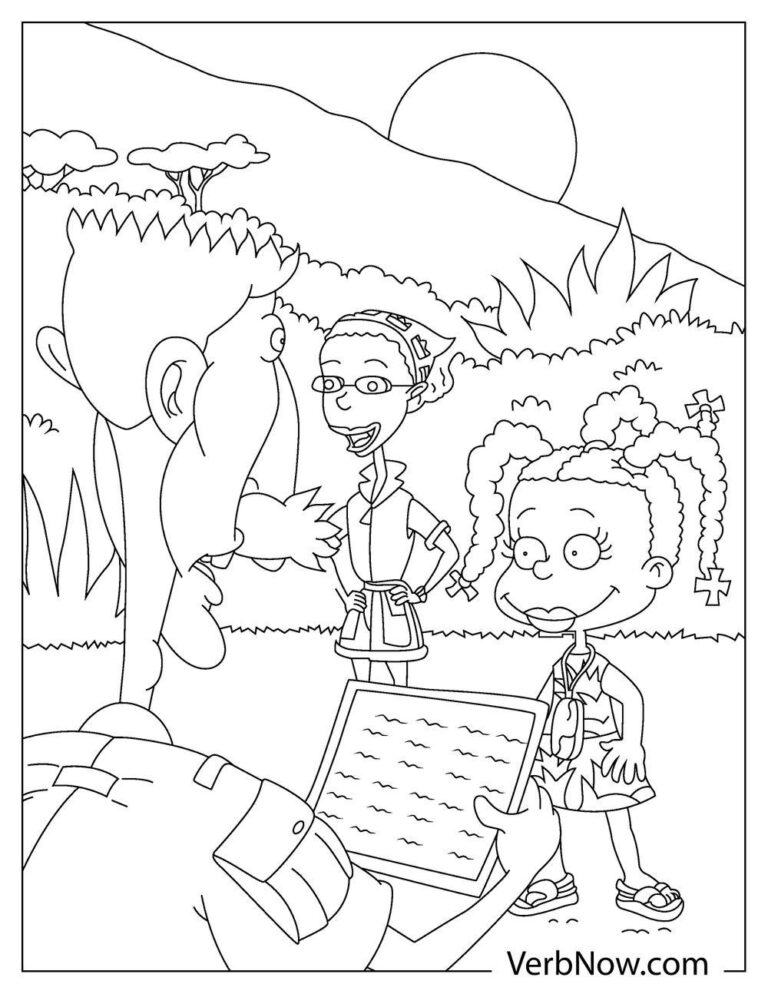 Free RUGRATS Coloring Pages for Download (Printable PDF)