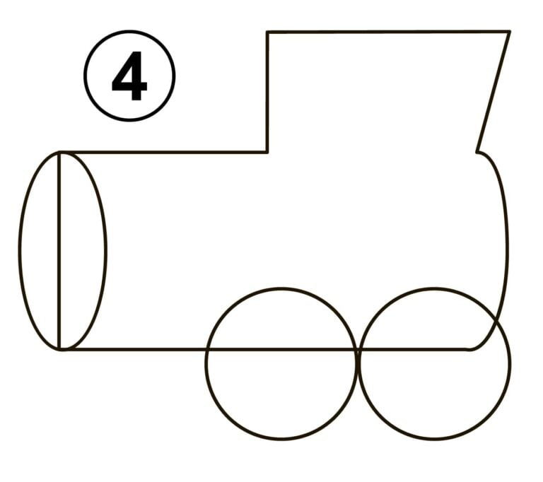 How to Draw a Toy Train in 10 Easy Steps