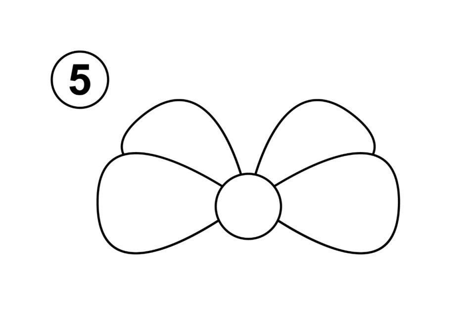How to Draw a Bow in 9 Easy Steps
