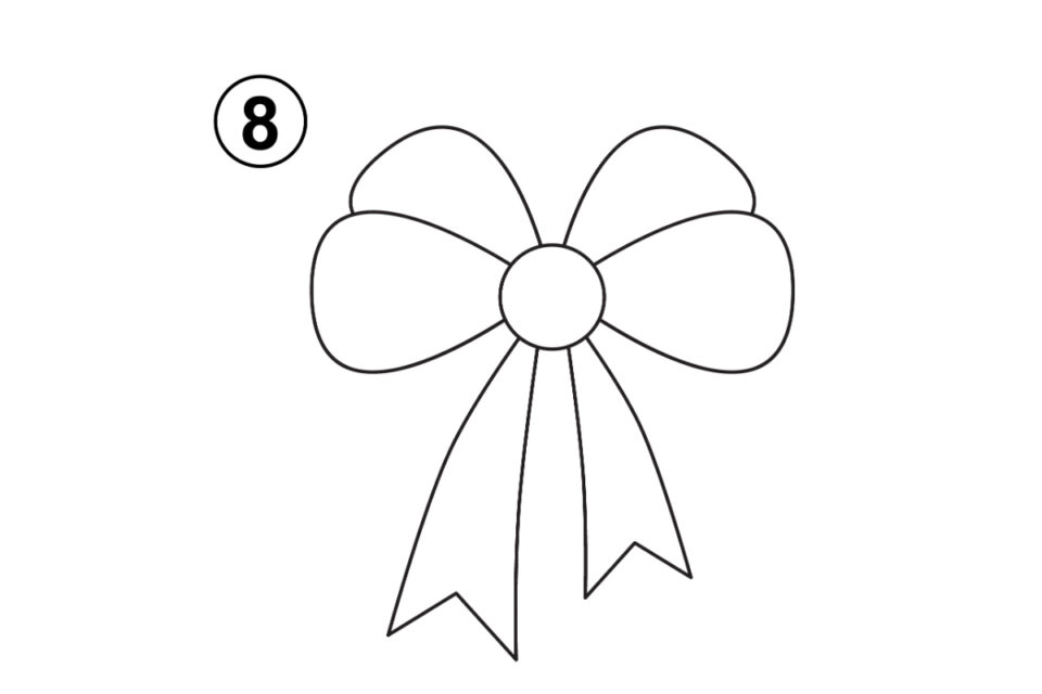 How to Draw a Bow in 9 Easy Steps