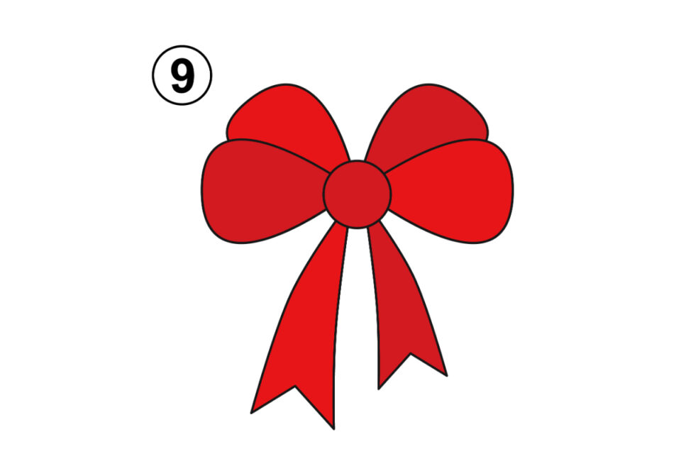 How to Draw a Bow in 9 Easy Steps