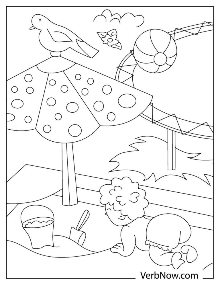 Free PLAYGROUND Coloring Pages for Download (Printable PDF)