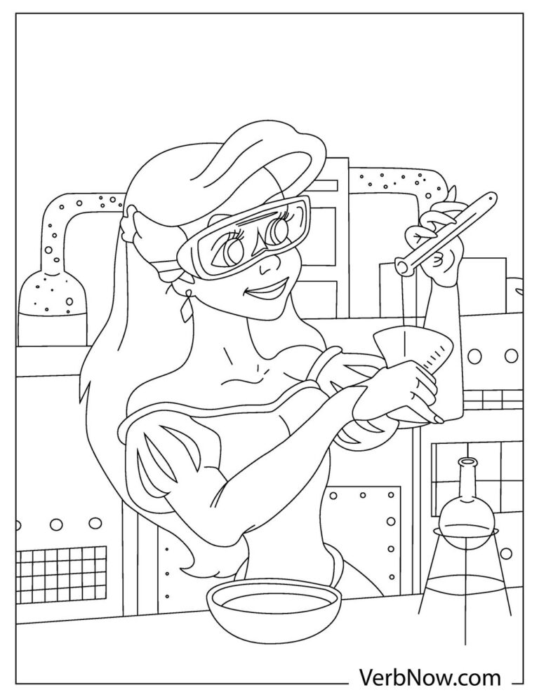 Free SCIENCE Coloring Pages for Download (Printable PDF)