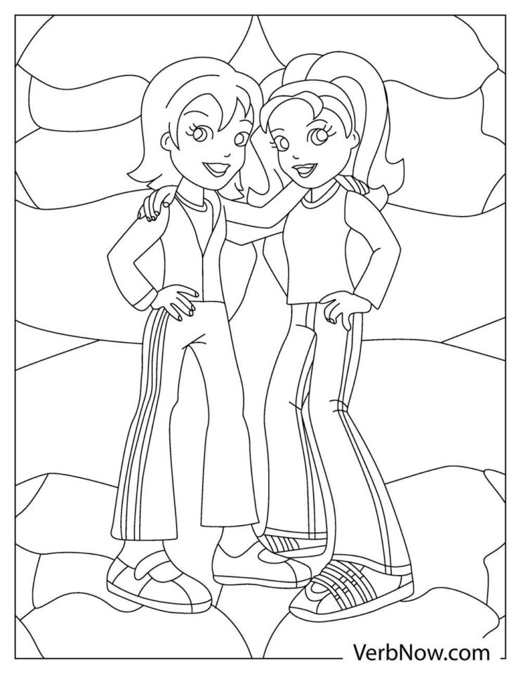 Free POLLY POCKET Coloring Pages & Book for Download (Printable PDF ...