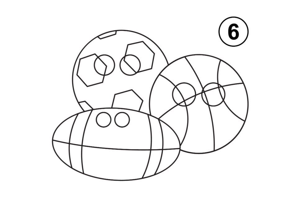 How to Draw Sports Balls in 9 Easy Steps