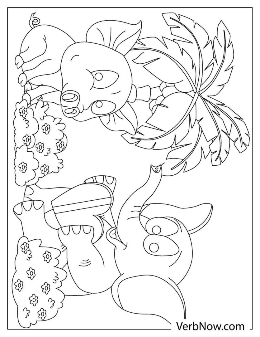 Free ZOO ANIMALS Coloring Pages for Download (Printable PDF)
