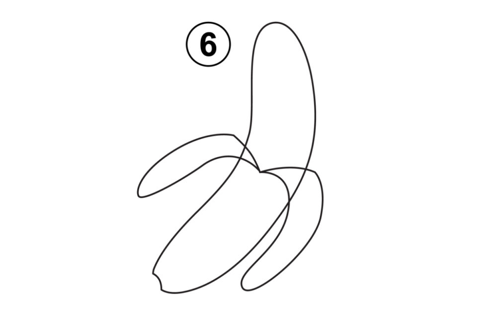 How to Draw a Banana in 11 Easy Steps