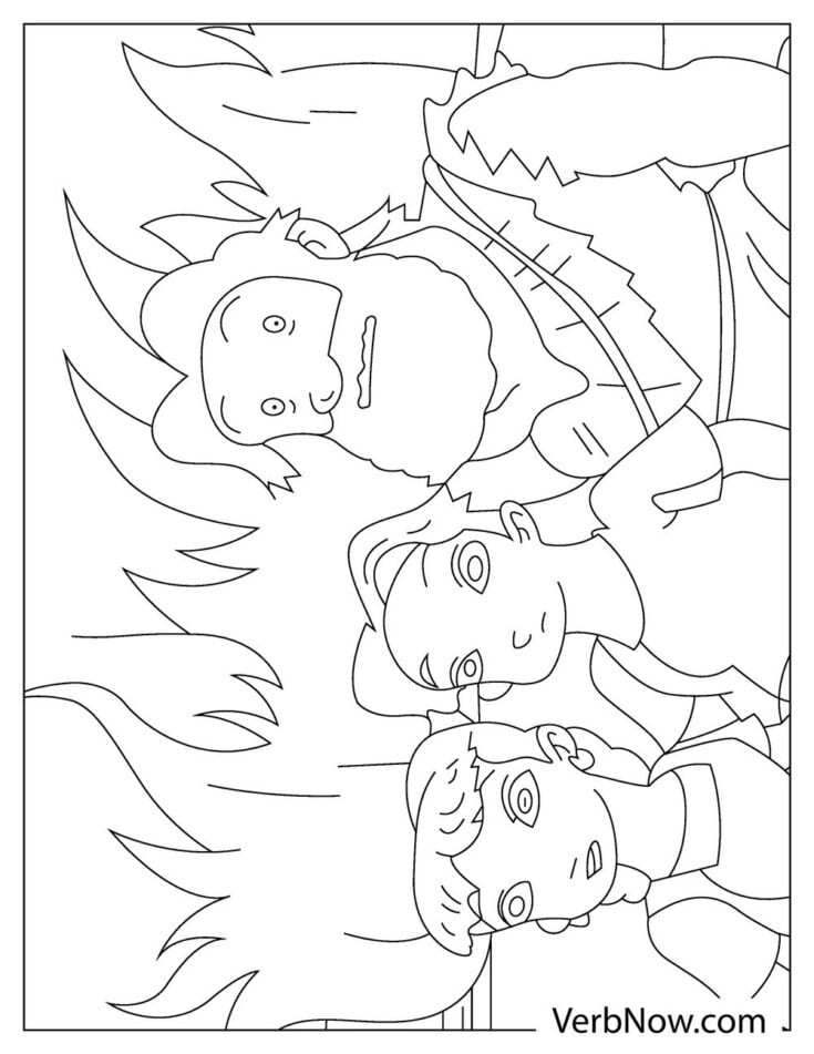 Free JUMANJI Coloring Pages for Download (Printable PDF)