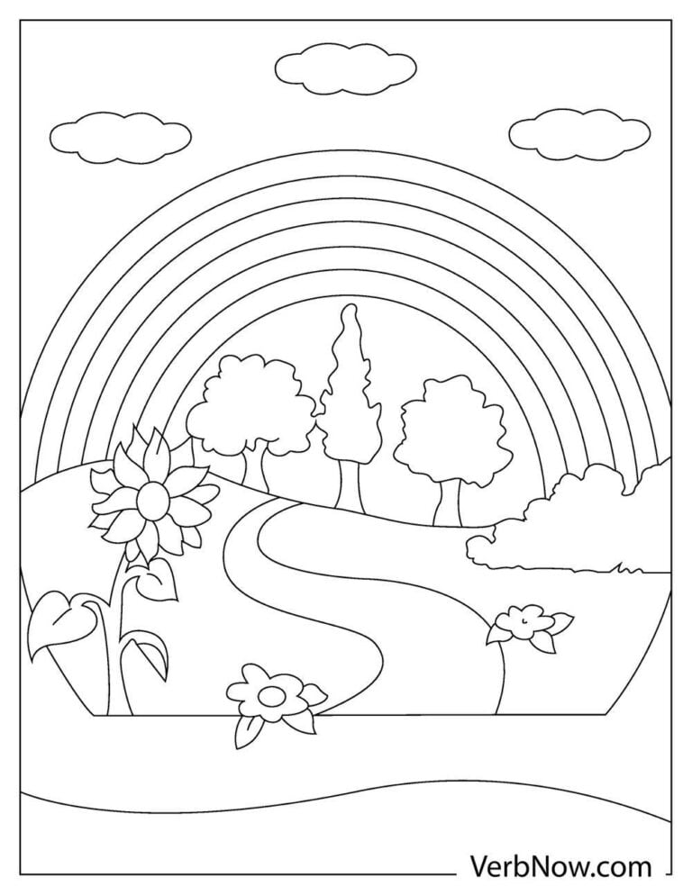 Free NATURE Coloring Pages & Book for Download (Printable PDF) - VerbNow