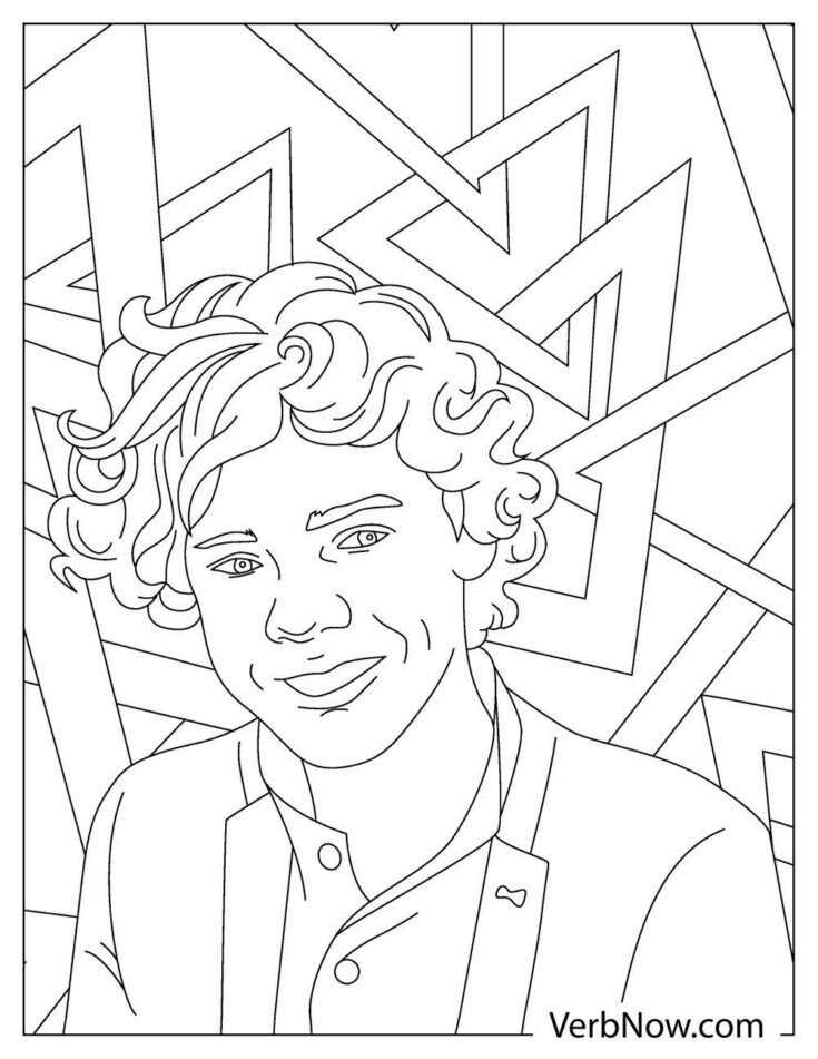 Free ONE DIRECTION Coloring Pages for Download (Printable PDF)