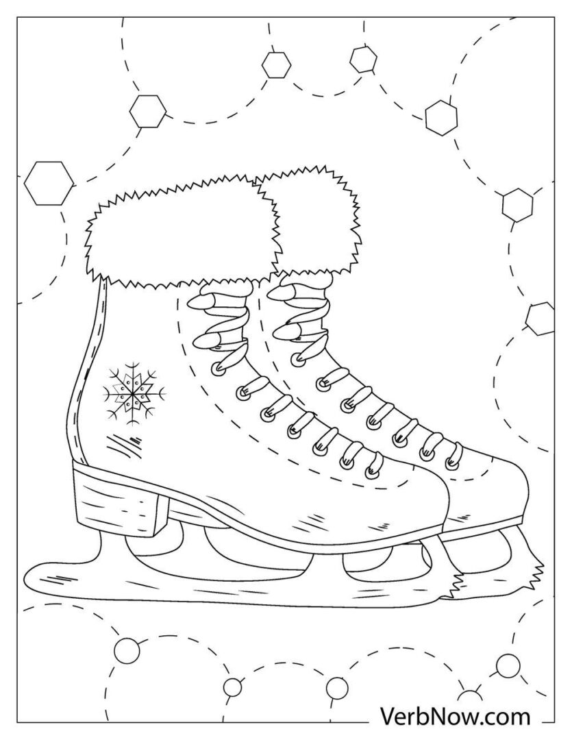 Free SHOE Coloring Pages for Download (Printable PDF)