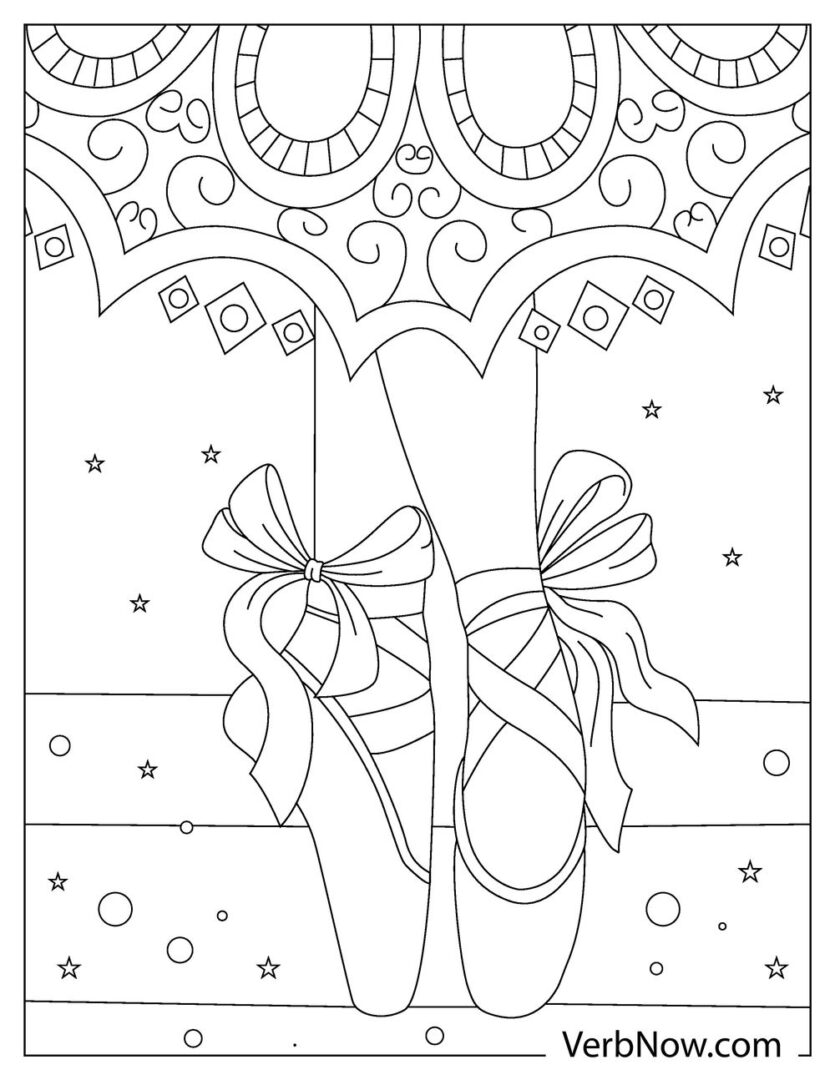 Free SHOE Coloring Pages & Book for Download (Printable PDF) - VerbNow