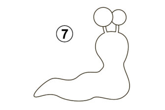 How to Draw a Slug in 9 Easy Steps