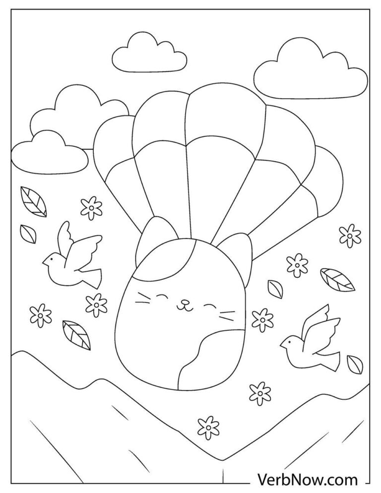 20+ Free Squishmallows Coloring Pages (Printable PDF)