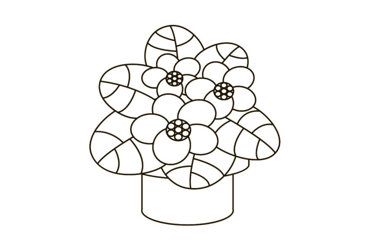 How to Draw Violets in 11 Easy Steps - VerbNow