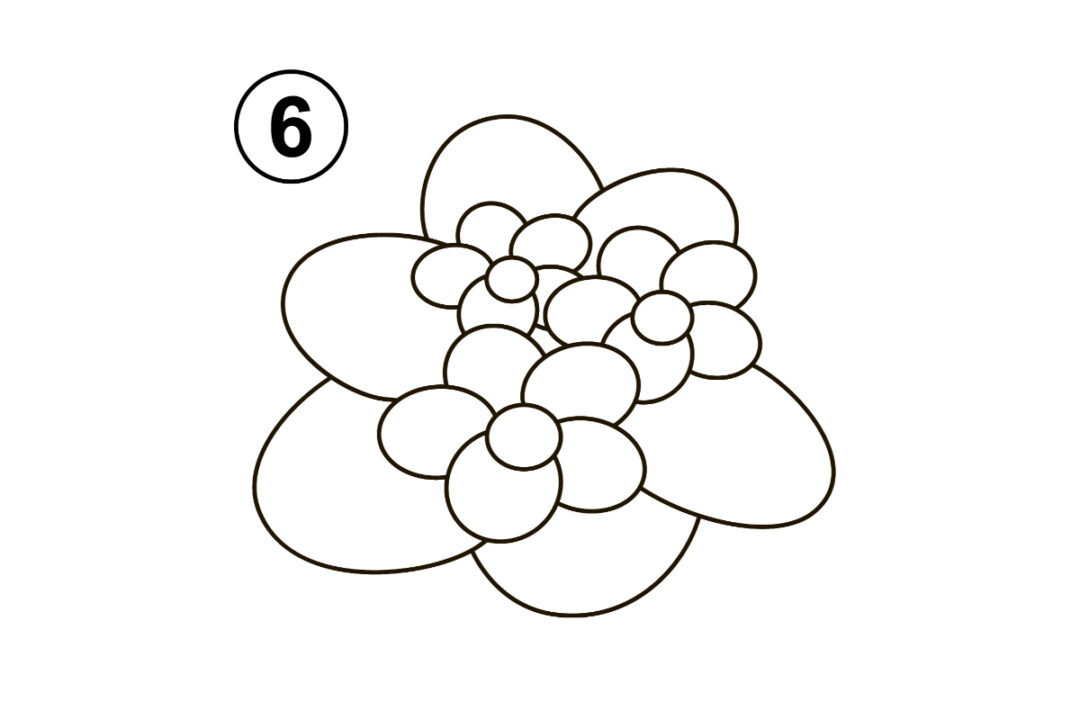 How to Draw a Violet in 11 Easy Steps